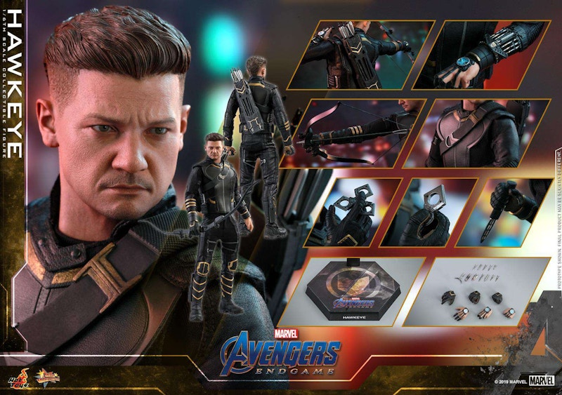 Hot Toys Marvel Avengers: Endgame Hawkeye Regular Version Collectible ...