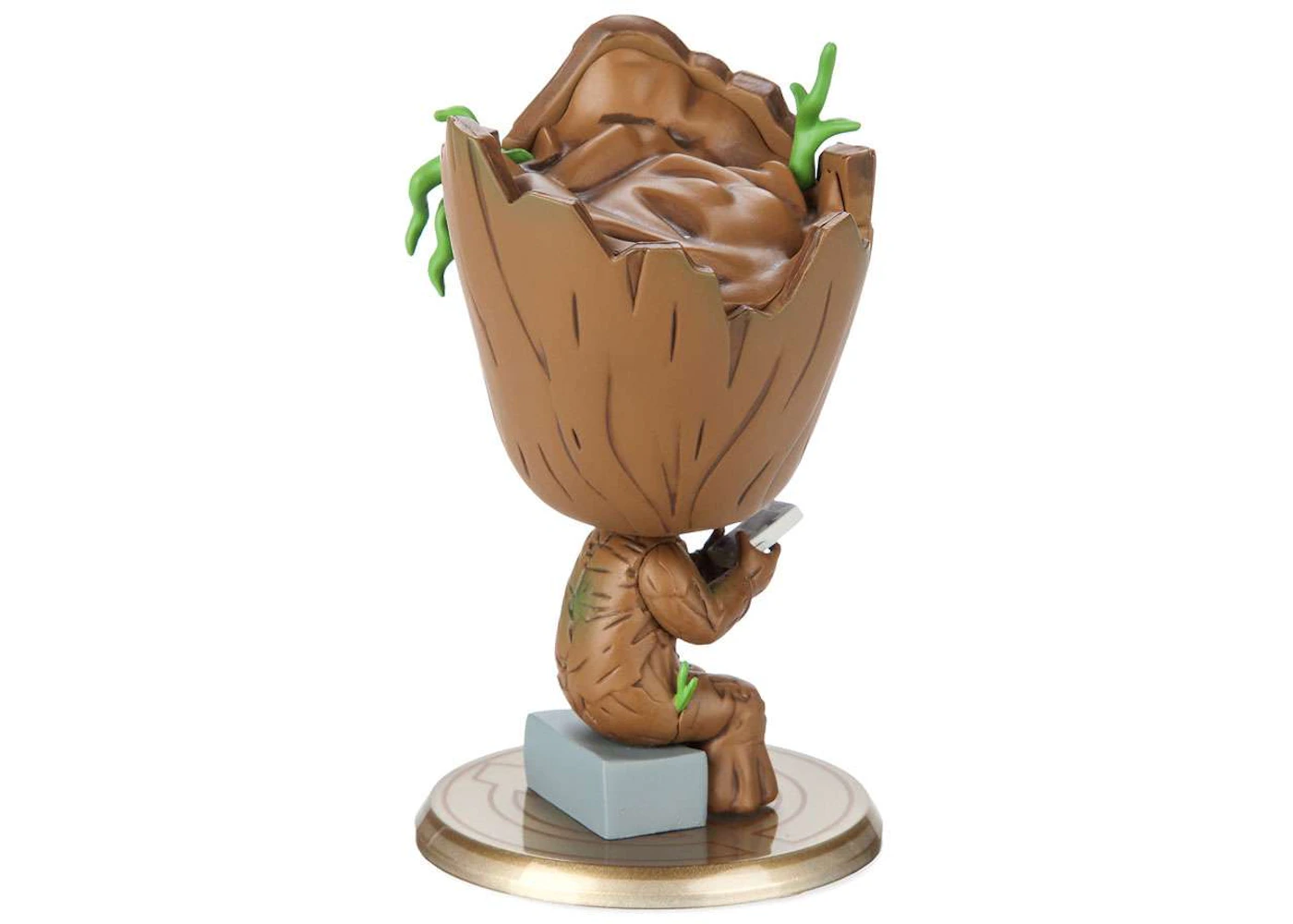 Hot Toys Marvel Cosbaby Groot Bobble Head - US Hot Toys Marvel Cosbaby Groot Bobble Head - US