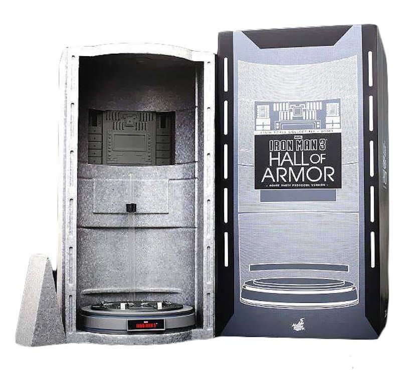 Hot Toys Marvel Diorama Series Hall of Armor House Party Protocol ...