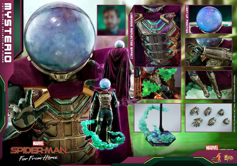 Hot Toys Marvel Movie Masterpiece Mysterio Collectible Figure - MX
