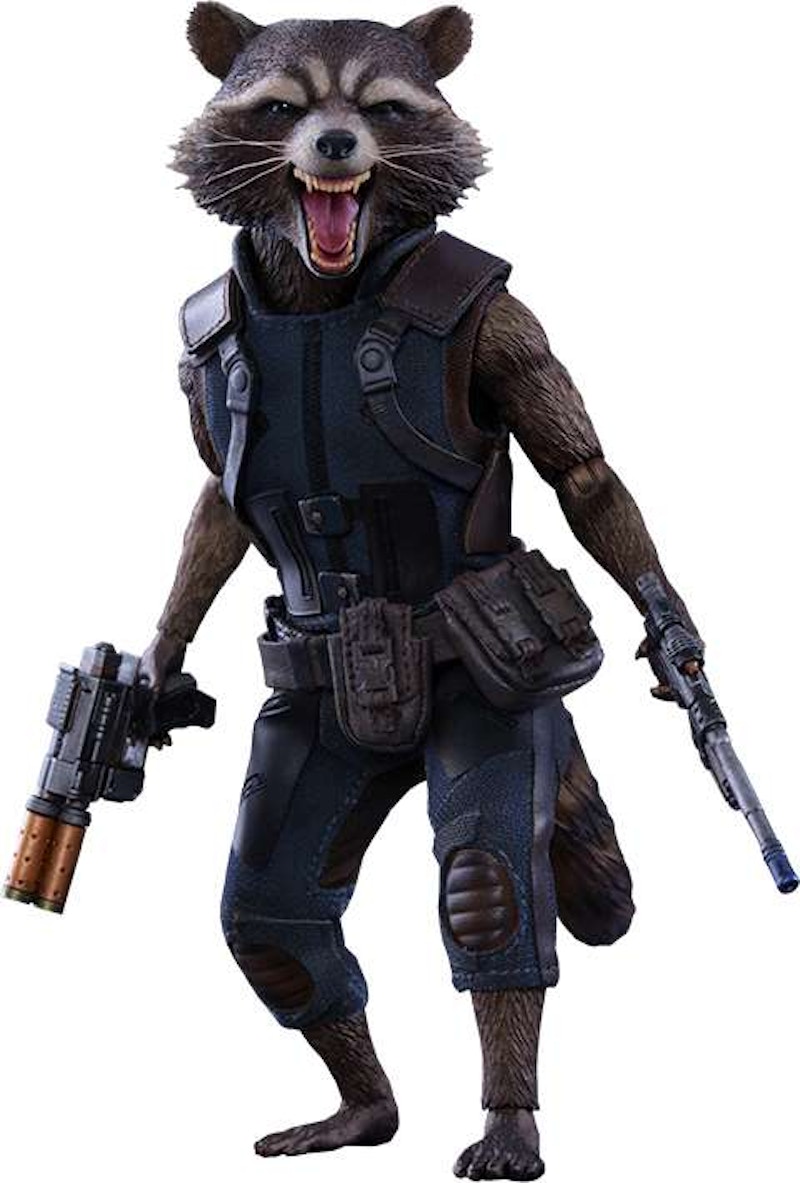 Hot Toys Marvel Movie Masterpiece Rocket Vol.2 Collectible Figure - US