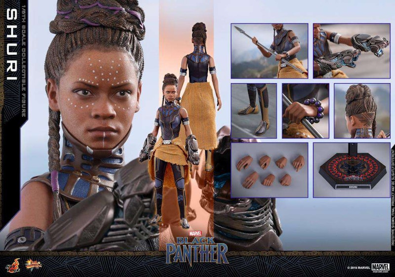 Hot Toys Marvel Movie Masterpiece Shuri Collectible Figure - US
