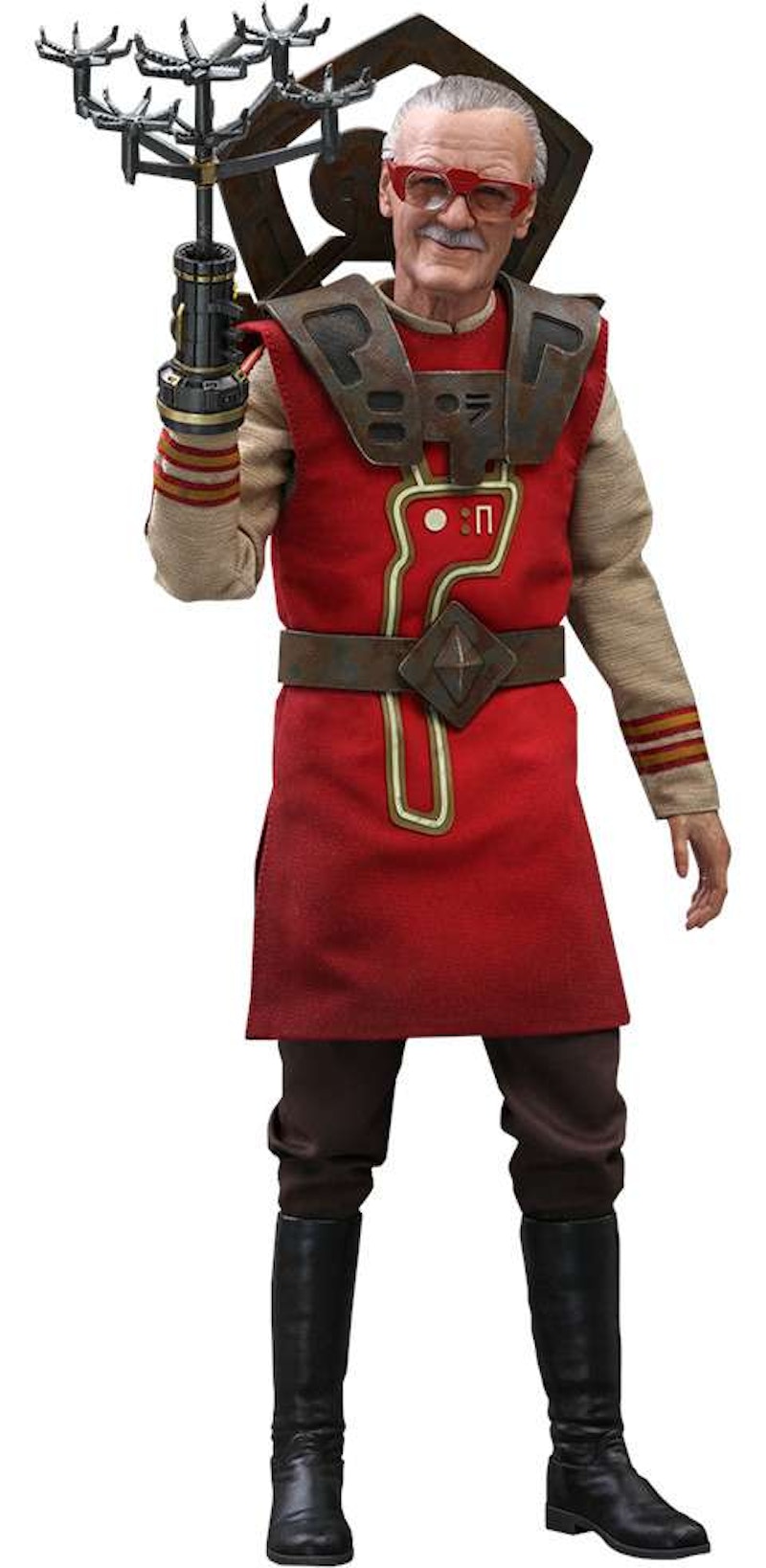 Hot Toys Marvel Thor: Ragnarok Stan Lee Barber Sakaar Planet Toy Fair ...