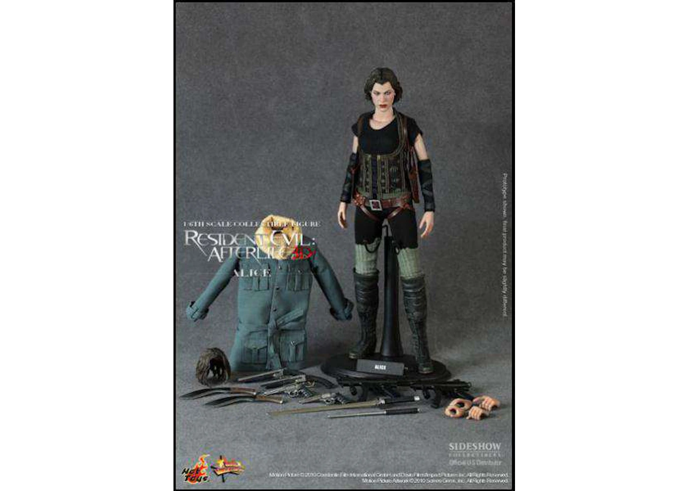 Hot Toys Resident Evil Movie Masterpiece Alice Collectible Figure Us