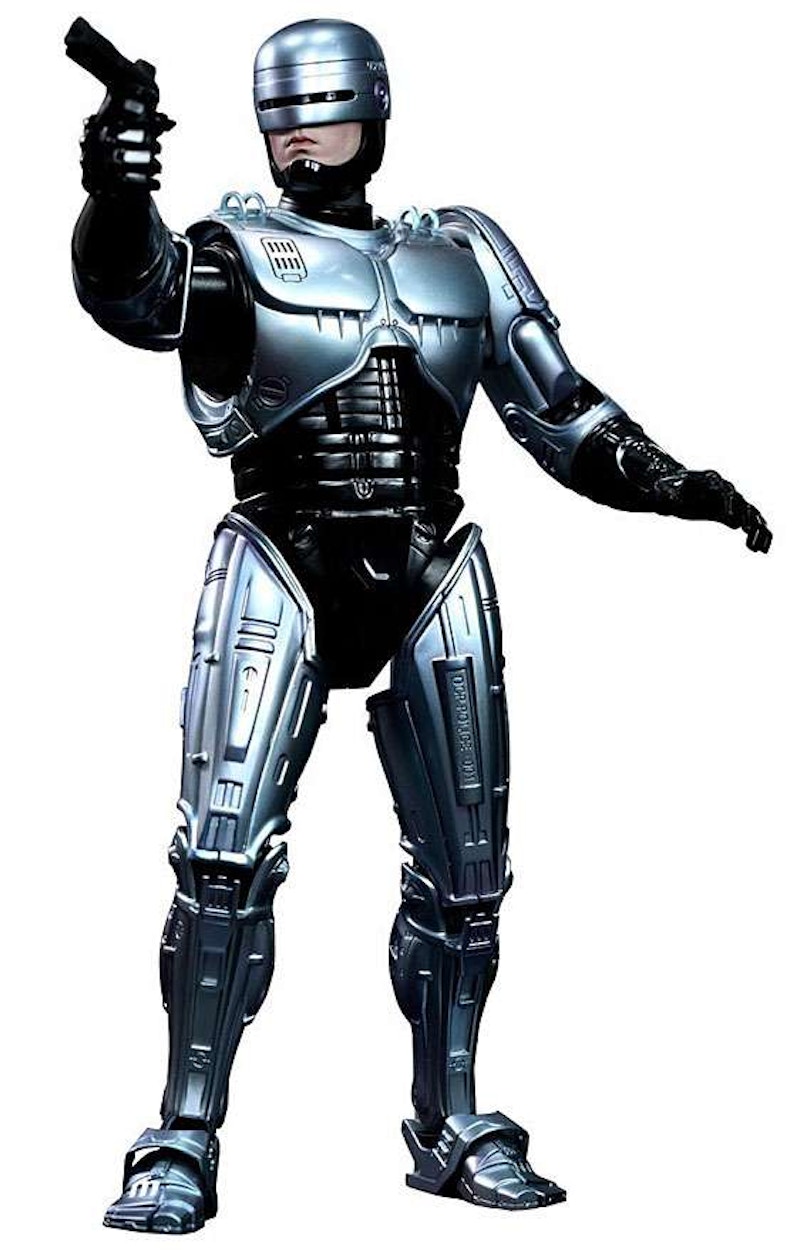 Hot Toys RoboCop Movie Masterpiece Diecast Robocop Collectible Figure - US