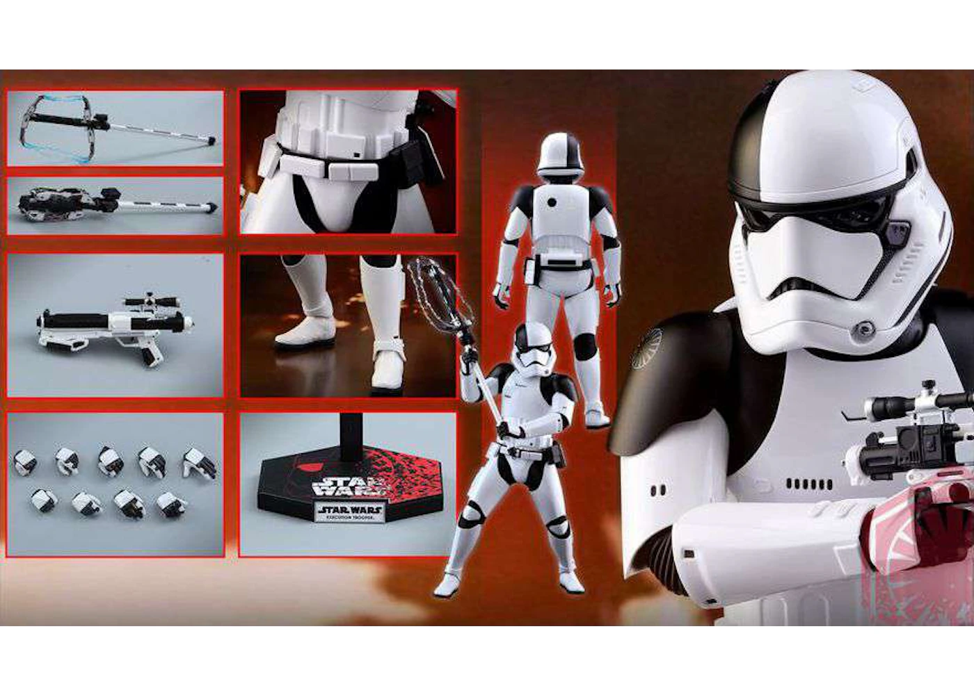 Hot Toys Star Wars Movie Masterpiece First Order Stormtrooper