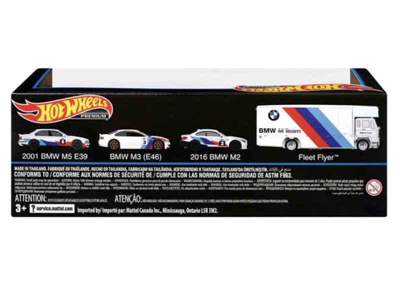 Hot Wheels Premium BMW Display Diecast Collection 4-Pack 1:64 - US
