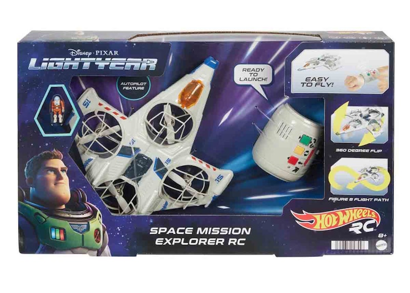 Hot Wheels Remote Control Lightyear Space Mission Explorer Vehicle ...