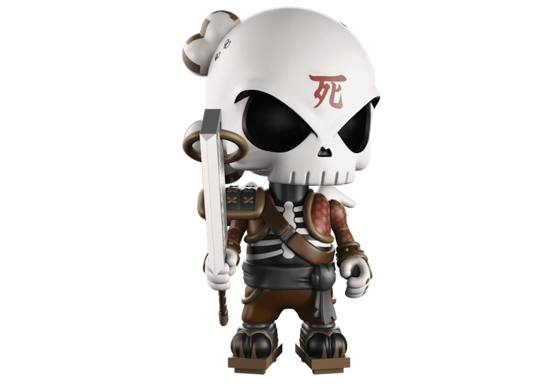 Huck Gee Mighty Jaxx Gold Life: 8" Soul Collector Figure - GB