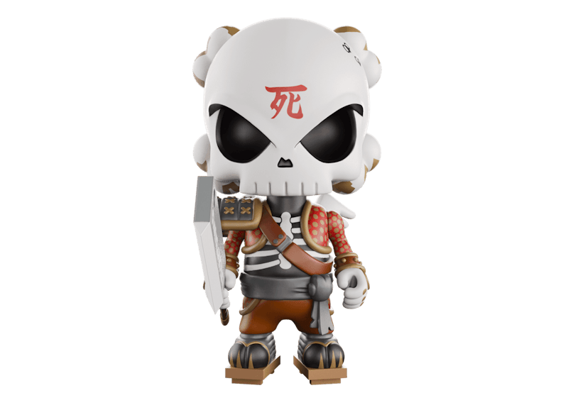 Huck Gee Mighty Jaxx Gold Life: Soul Collector Figure