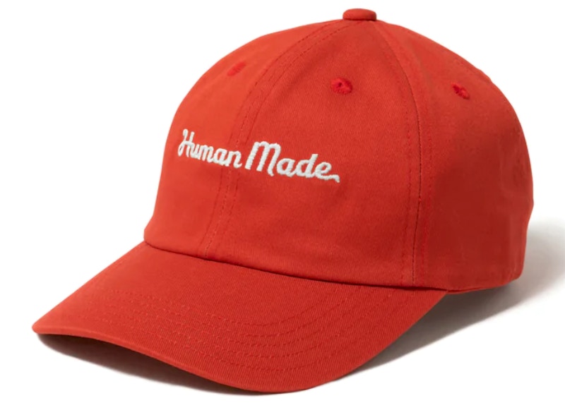Human Made 6 Pannel Twill #3 Cap Red - FW22 - US