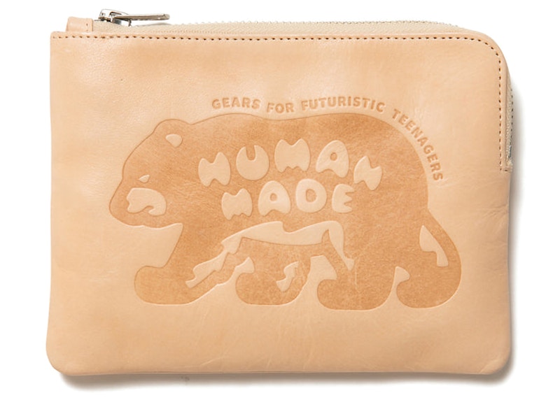 Human Made Leather Pouch White - SS23 - US