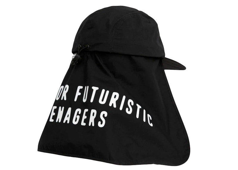 Human Made Polar Bear 4 Panel Sunshield Cap Black - SS22 - US