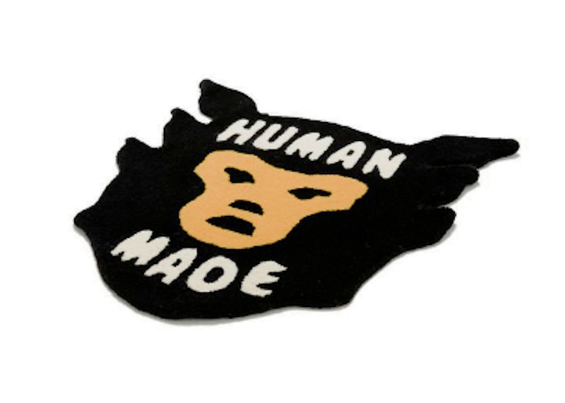 Human Made Small Face Rug Black - SS22 - US
