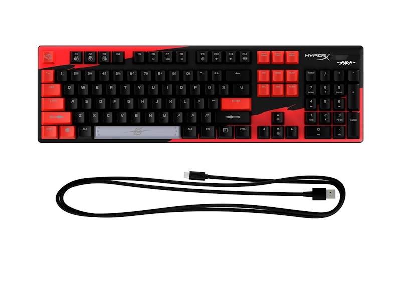 HyperX Naruto Shippuden Collection Alloy Origins Mechanical Gaming ...