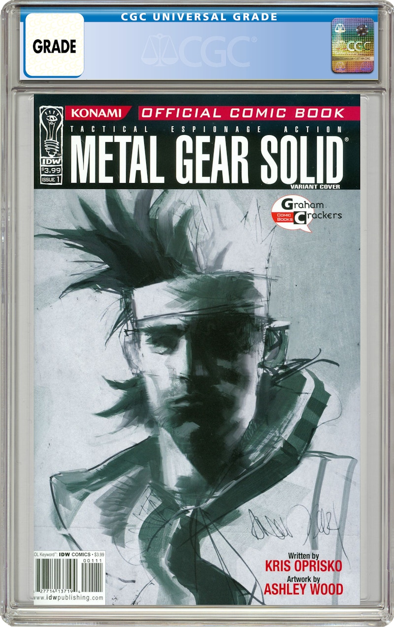 IDW Publishing Metal Gear Solid (2004) #1GRAHAM Comic Book CGC Graded - FR