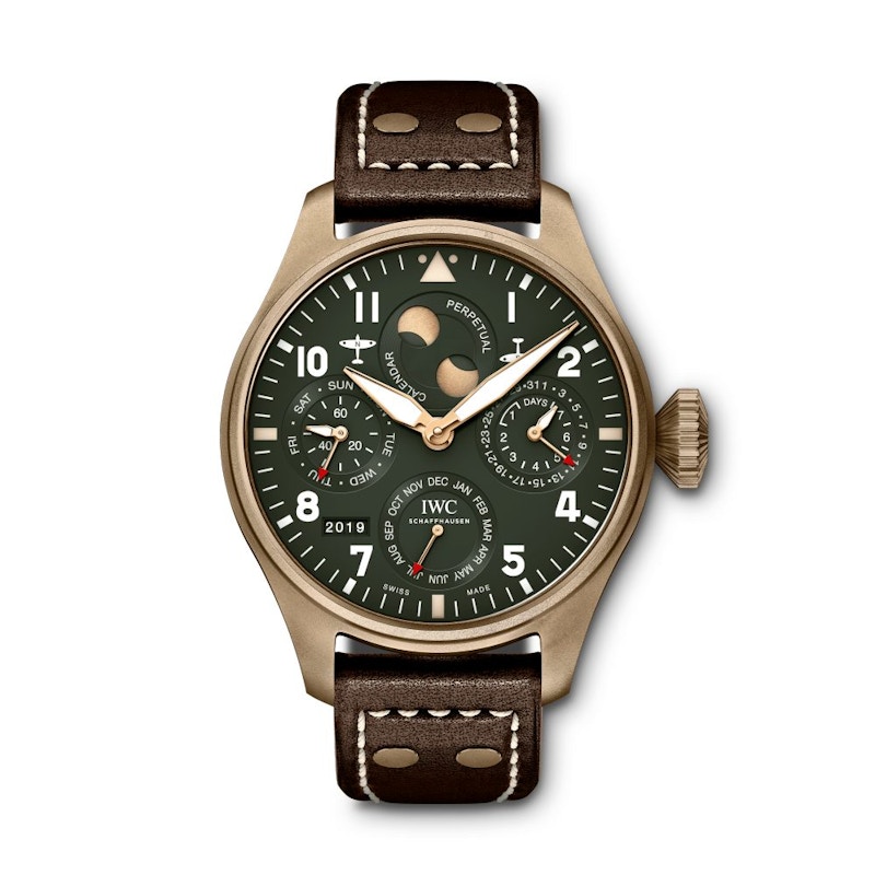 IWC Big Pilot's Watch Perprtual Calendar Spitfire IW503601 47mm in ...