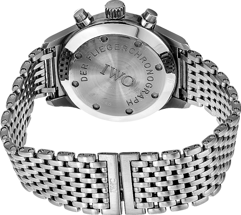 IWC Pilot Chronograph IW3741 36mm in Stainless Steel - US