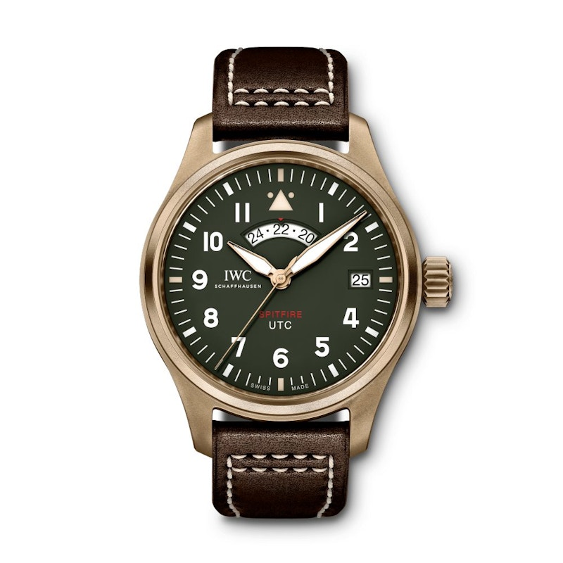 IWC Pilot's Watch UTC Spitfire Edition MJ271 IW327101 41mm in Bronze - KR
