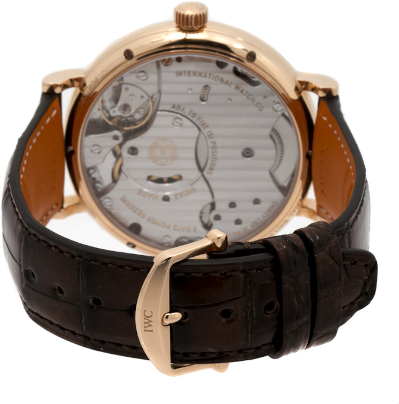 IWC Portofino Hand-Wound 8 Day IW5101-04 - 45mm in Rose Gold