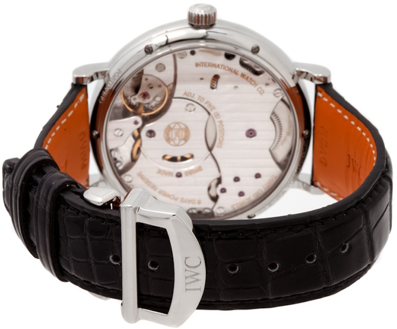 IWC Portofino Hand-Wound 8 Day IW5101-06 - 45mm in Stainless Steel