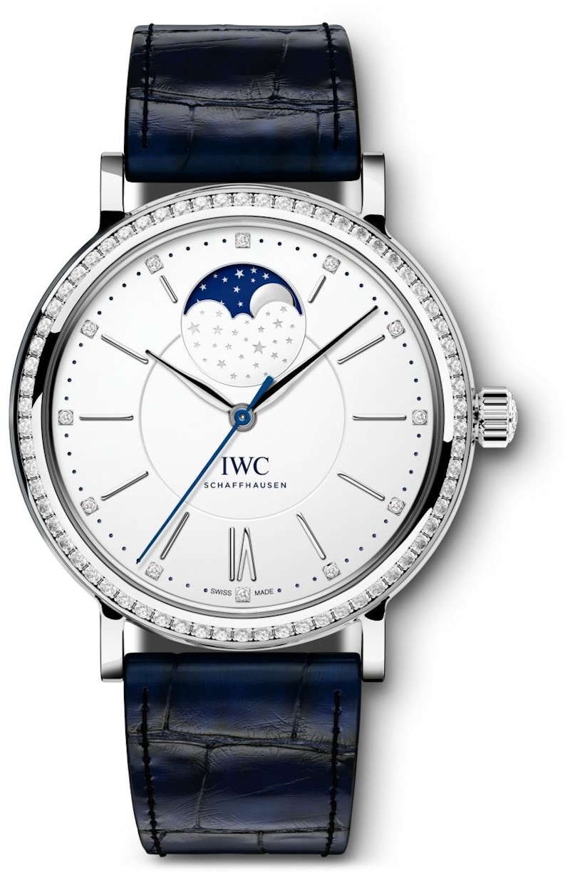 IWC Portofino Moon Phase IW459008 37mm in Stainless Steel - GB