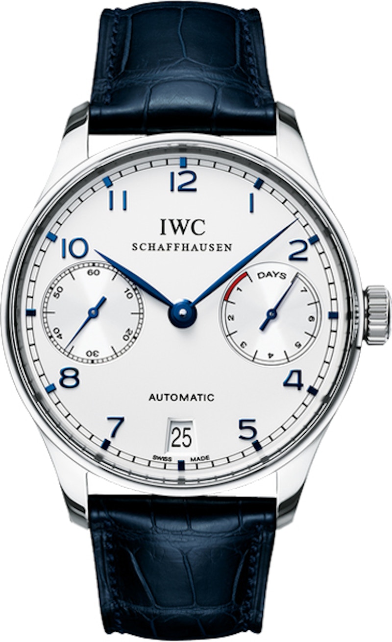 IWC Portuguese IW500107 42mm in Stainless Steel - US