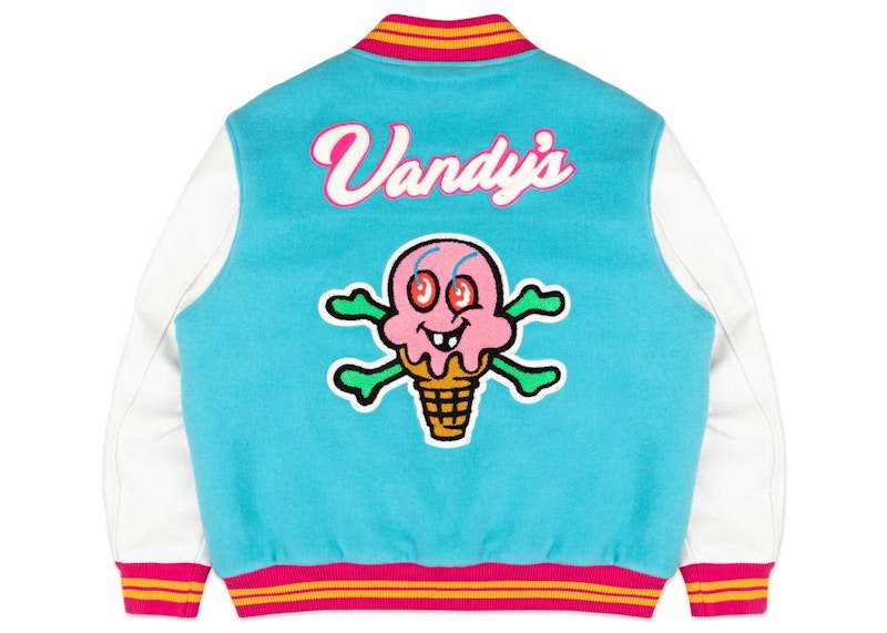 Ice Cream x Vandy Varsity Jacket Blue Men's - SS23 - US