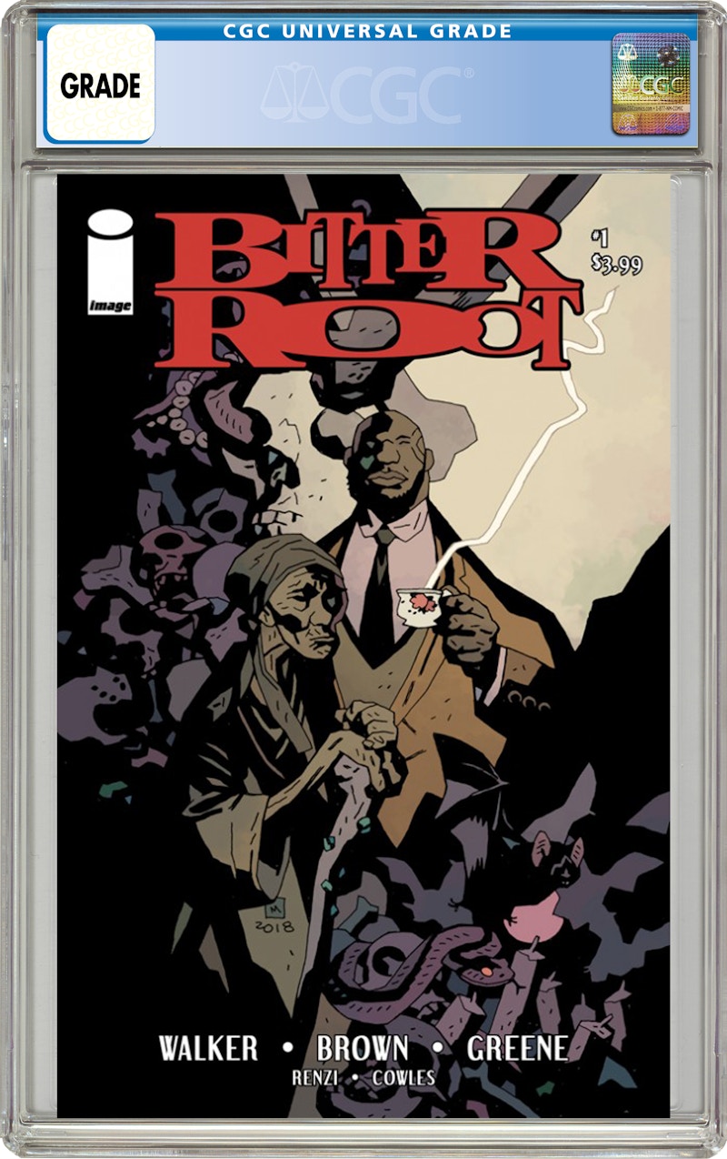 Image Bitter Root #1 Variant Cover B Comic Book CGC Graded - US