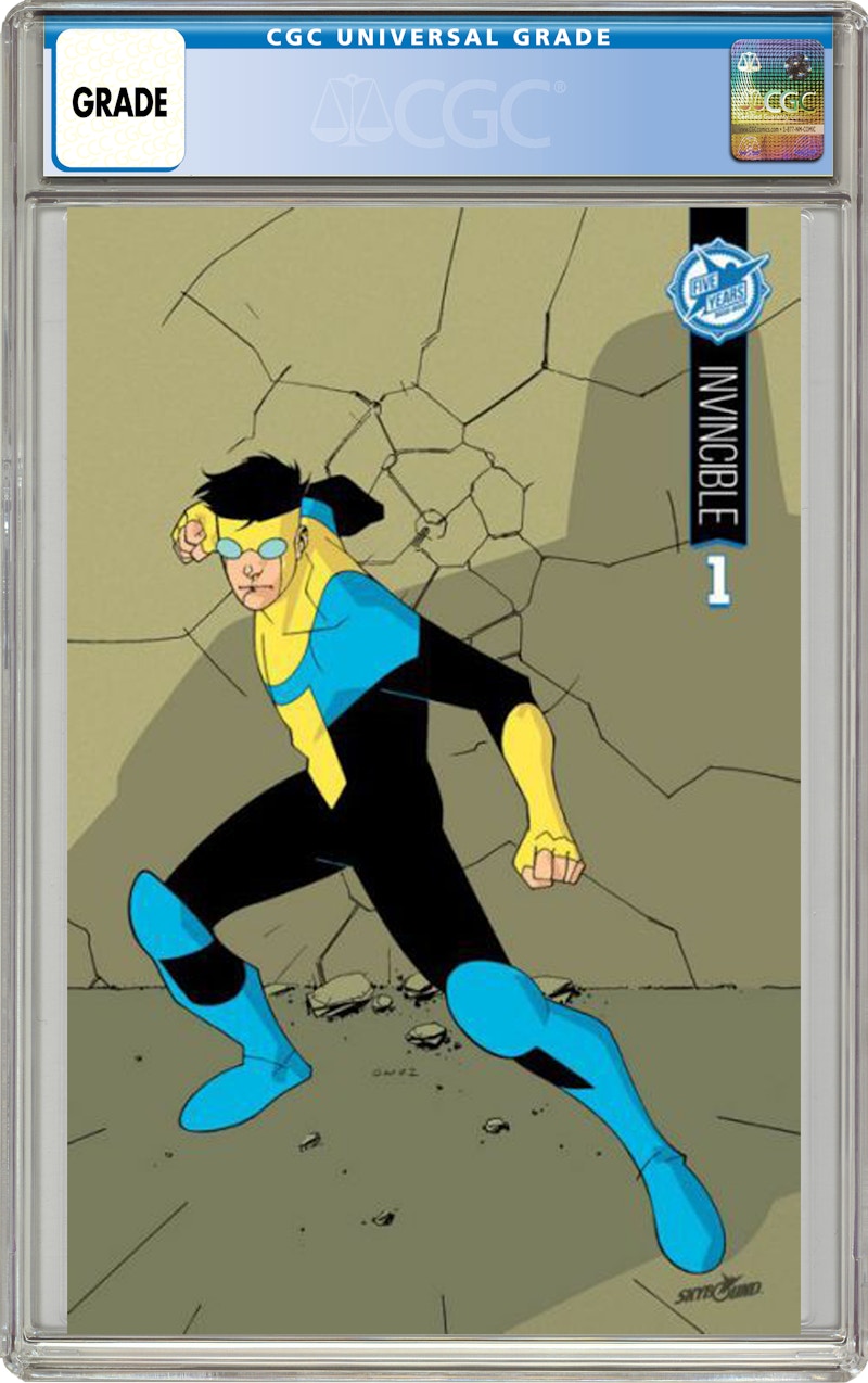Image Invincible (2003 Image) #1SDCC.5TH.A Comic Book CGC Graded - US