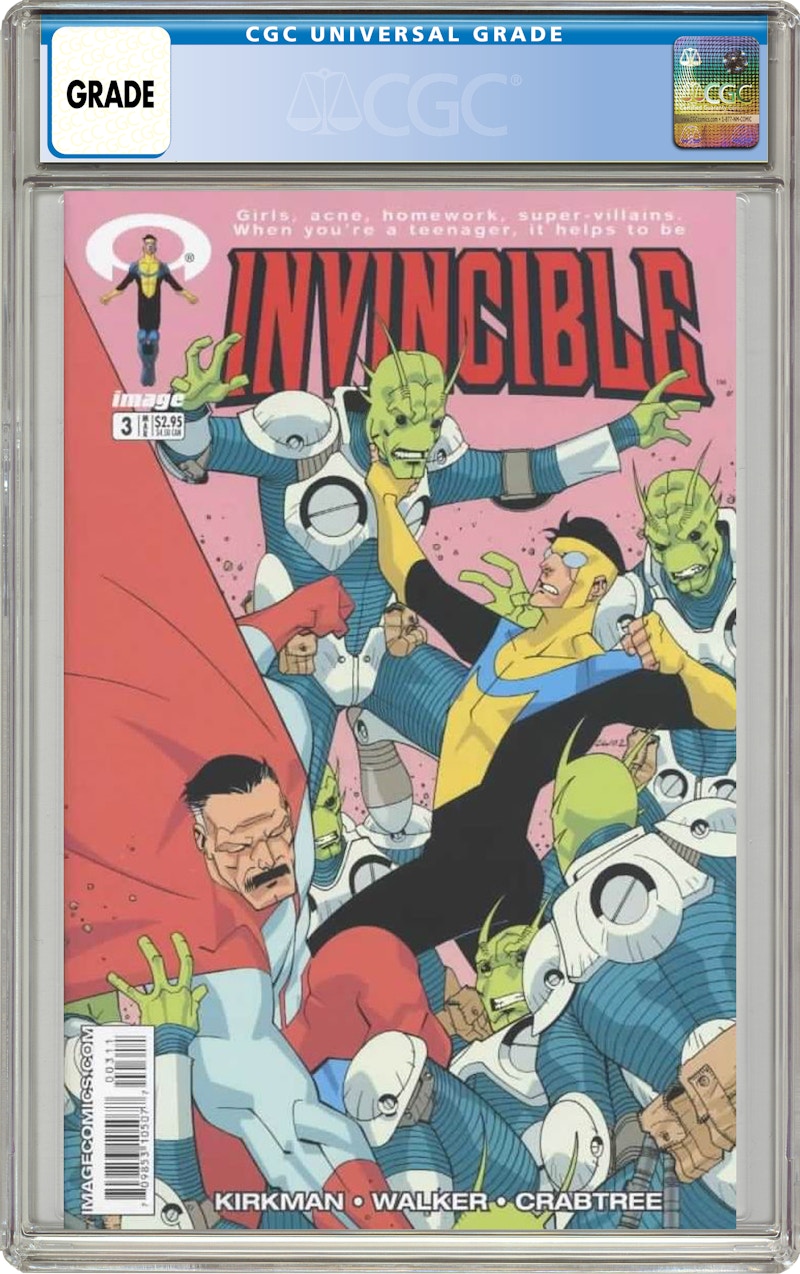 Image Invincible (2003 Image) #3 Comic Book CGC Graded - US