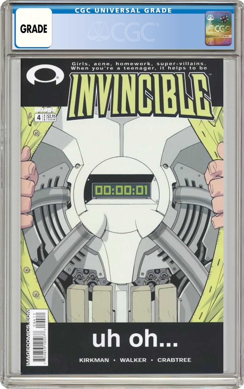 Image Invincible (2003 Image) #4 Comic Book CGC Graded - US