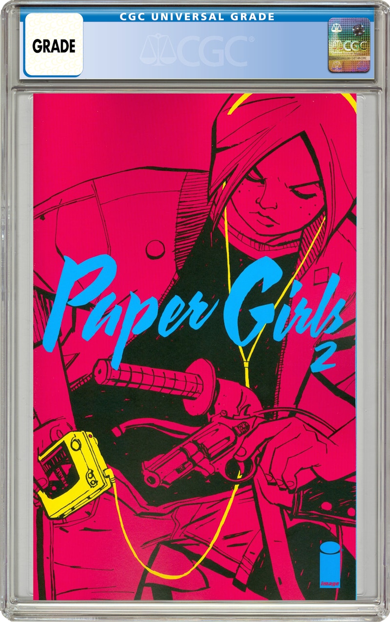 Image Paper Girls (2015 Image) #2 Comic Book CGC Graded - GB