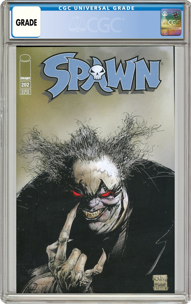 Image Spawn (1992 Image) #202 Comic Book CGC Graded - US