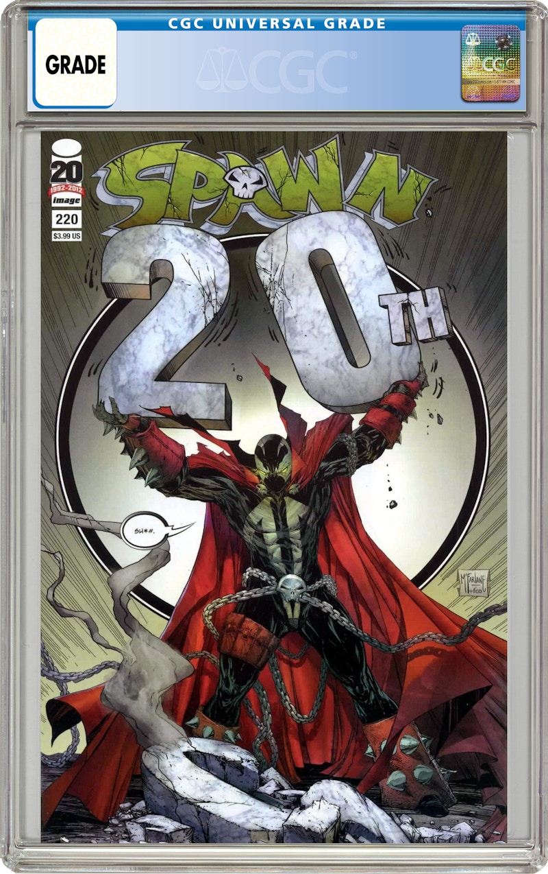 Image Spawn (1992 Image) #220A Comic Book CGC Graded - US