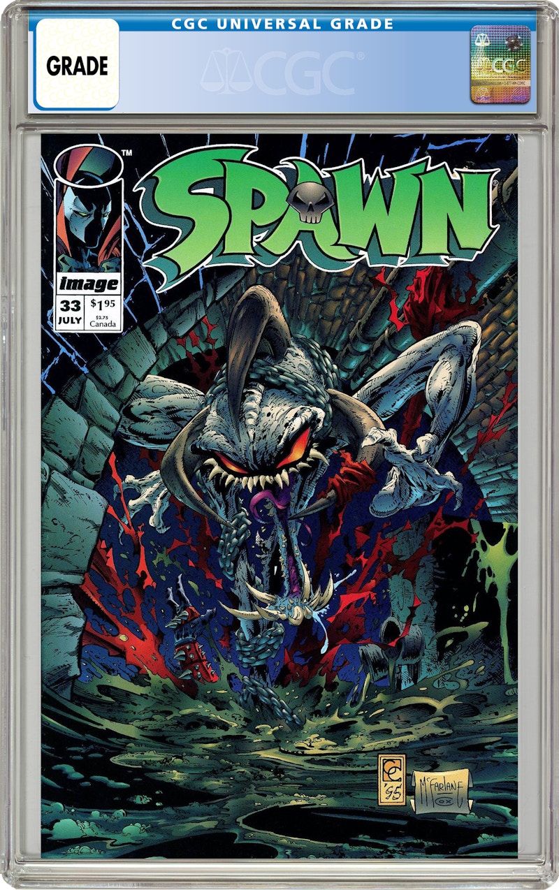 Image Spawn (1992 Image) #33 Comic Book CGC Graded - US