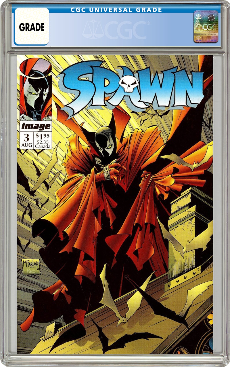 Image Spawn (1992 Image) #3D Comic Book CGC Graded - US