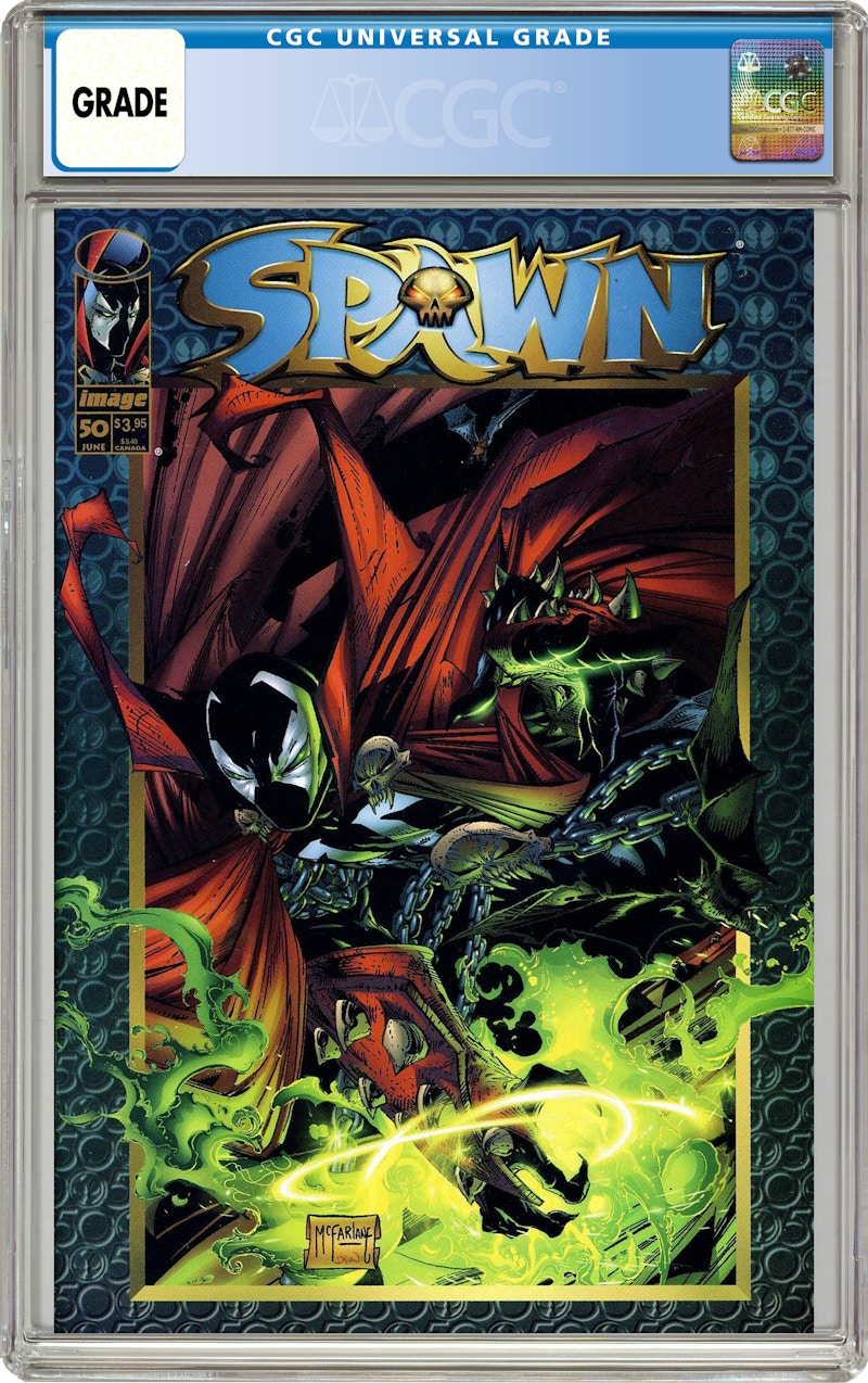 Image Spawn (1992 Image) #50D Comic Book CGC Graded - US