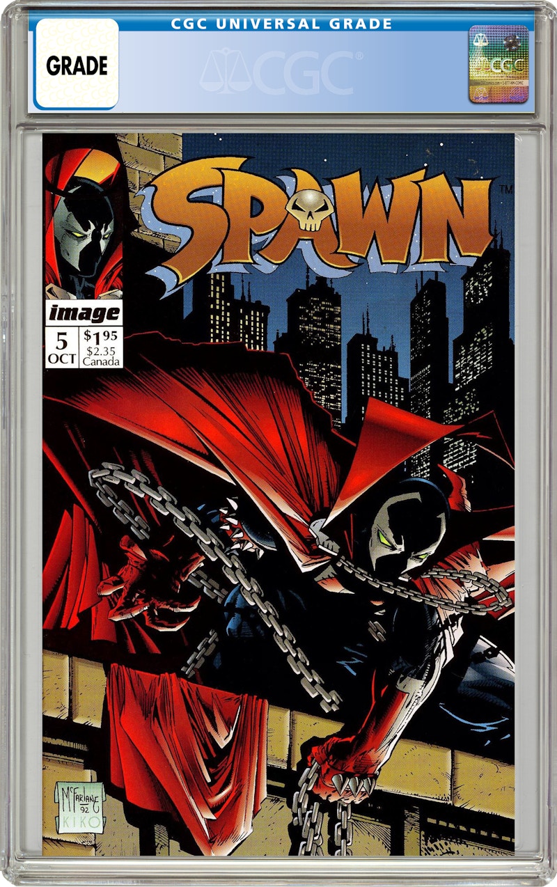 Image Spawn (1992 Image) #5D Comic Book CGC Graded - US