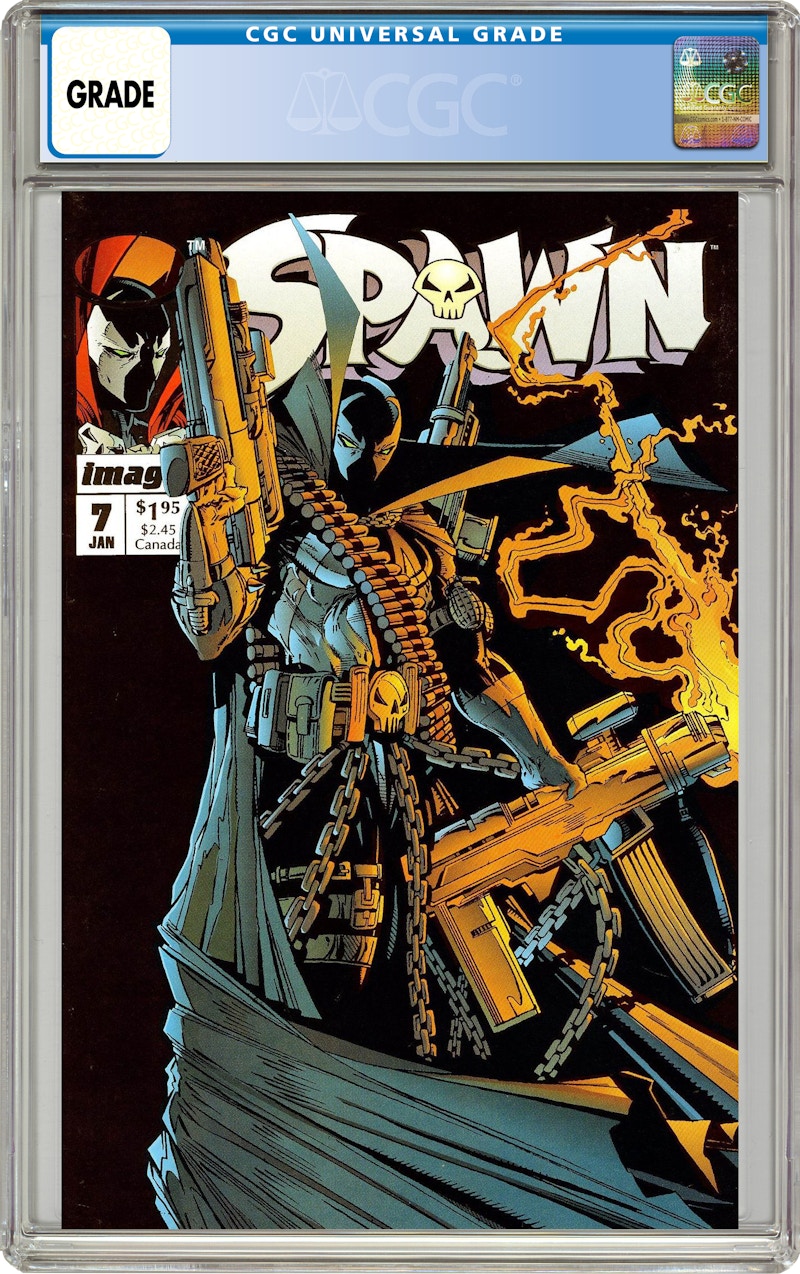 Image Spawn (1992 Image) #7D Comic Book CGC Graded - US
