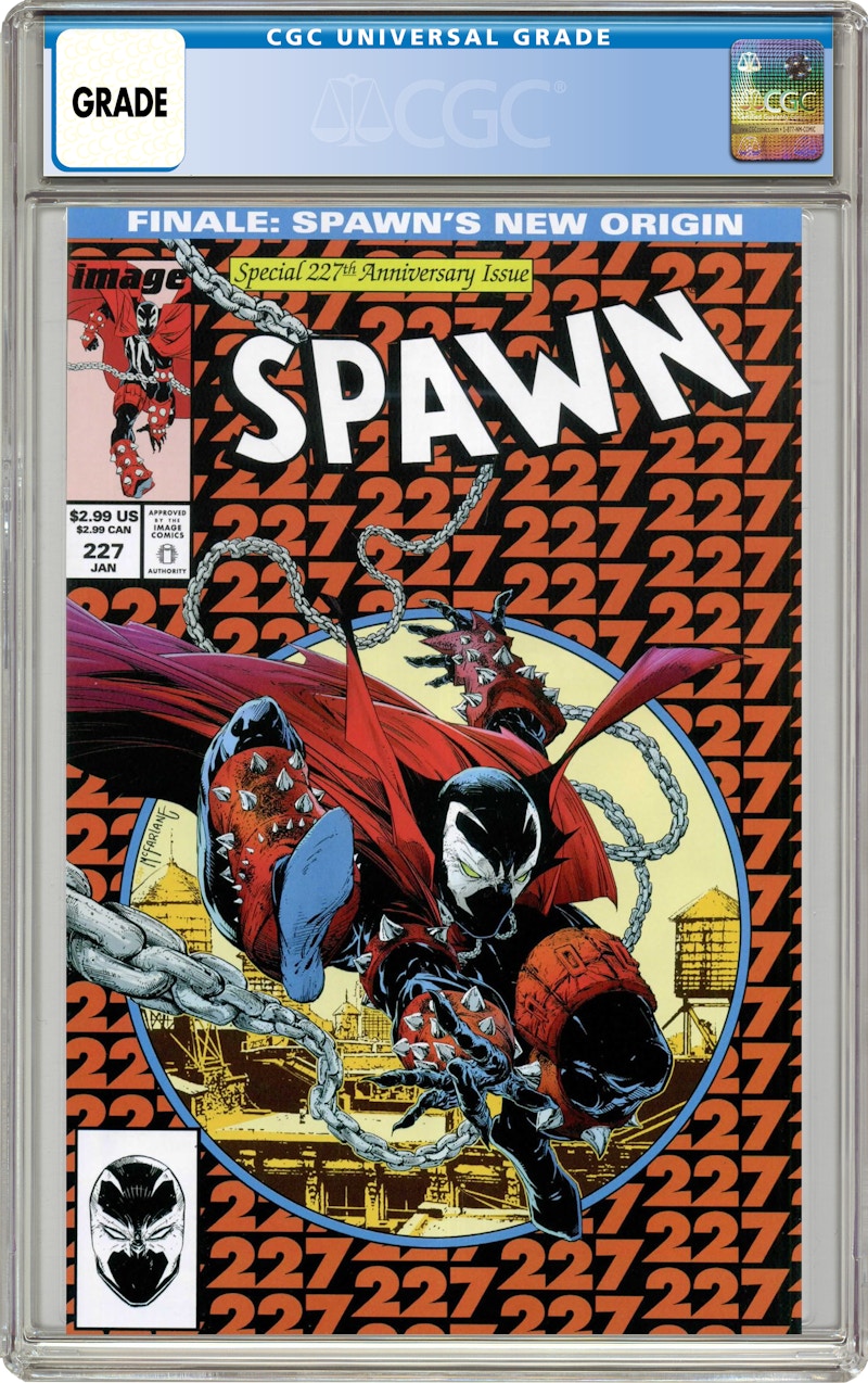 Image Spawn #227 (Amazing Spider-Man #300 Cover Homage) Comic Book CGC ...