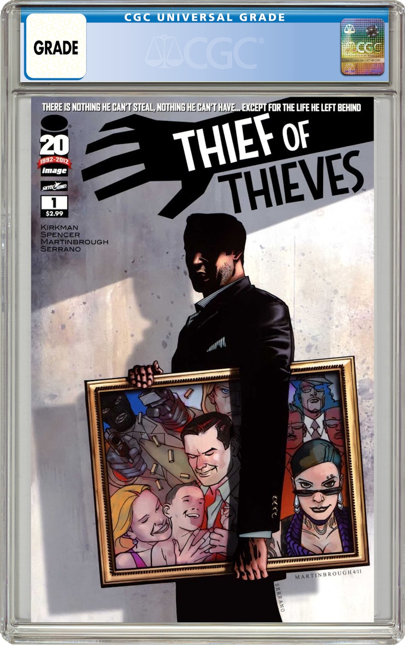 Image Thief of Thieves #1 Comic Book CGC Graded - FR