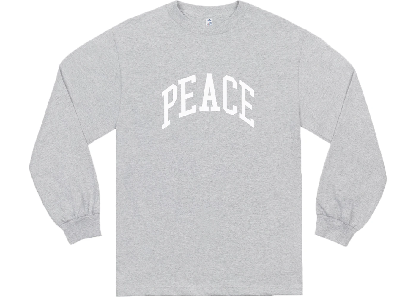 Jjjjound Peace University Ls Tee Athletic Grey Mens Ss19 Us