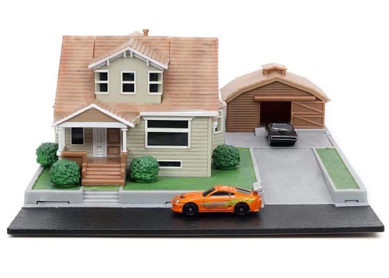 Jada Toys Nano Scene Fast & Furious Toretto House 1/87 Scale Diorama ...