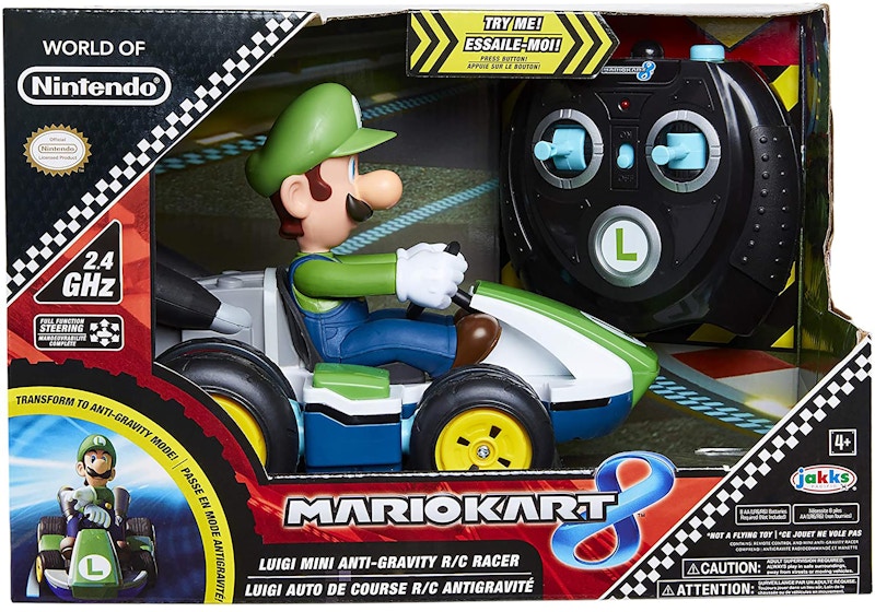 Jakks Pacific Mario Kart 8 Luigi Mini Remote-Control Car - US