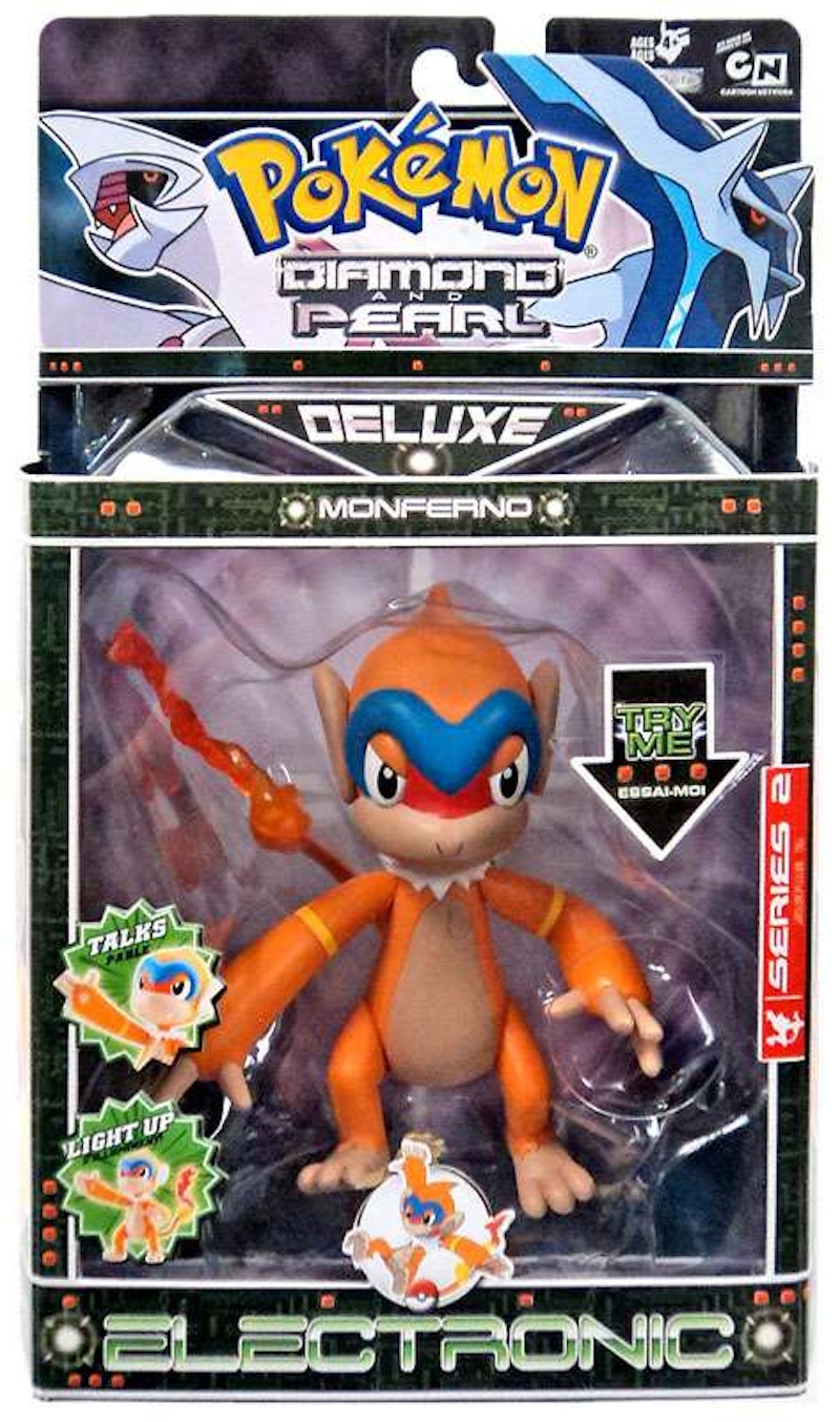 Jakks Pacific Pokemon Deluxe Electronic Series 2 Monferno Moukazaru ...