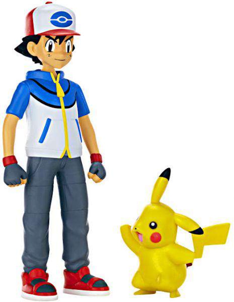 Jakks Pacific Pokemon Trainer Figures Ash with Pikachu Target Exclusive ...