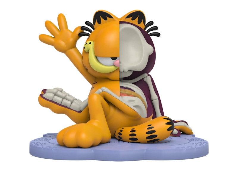 Jason Freeny x Might Jaxx Hidden Dissectibles Garfield Chilling Figure ...
