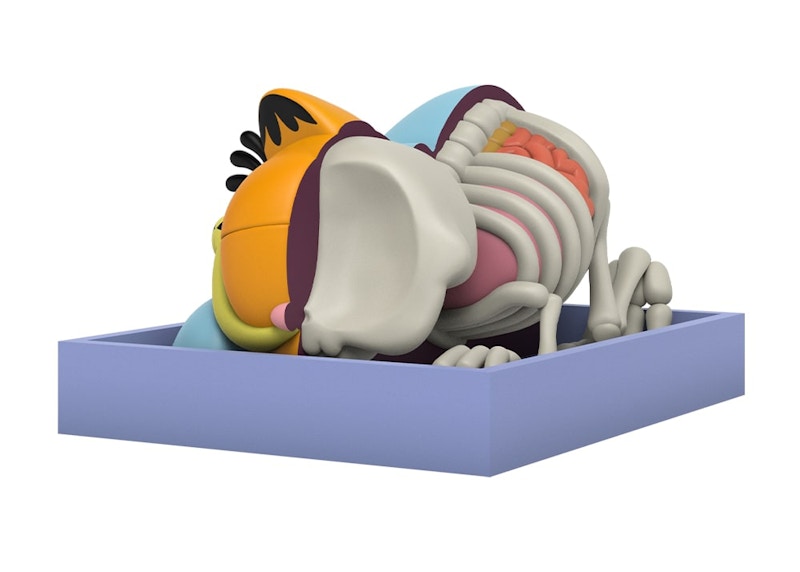 Jason Freeny x Might Jaxx Hidden Dissectibles Garfield Tucked In Figure ...