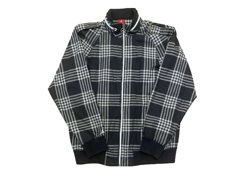 Jordan Cross Stripes Jacket Black Men's - SS22 - US